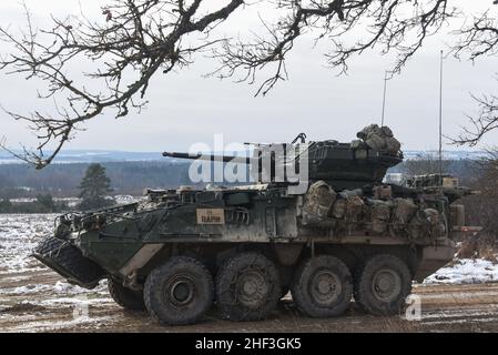 A 30mm Stryker Infantry Carrier Vehicle - Dragoon from Comanche Troop ...