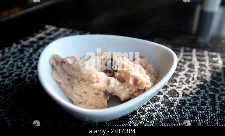 Bread Pudding Continent Hotel Bangkok Medinii Restaurant Stock Photo ...