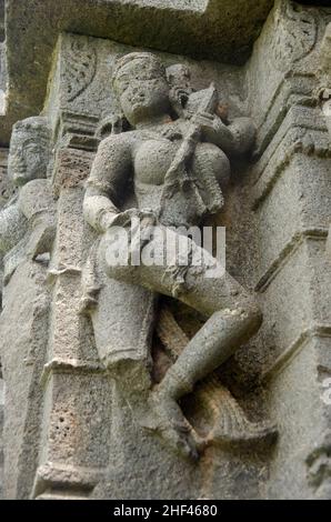 Temple is finely proportioned and profusely sculptured temple. On plan ...