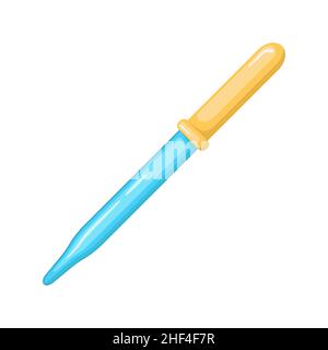 cosmetic pipette cartoon vector illustration Stock Vector Image & Art ...