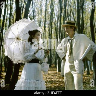 Romanian actors Maria Ploae & Ion Caramitru in the movie "Ștefan ...