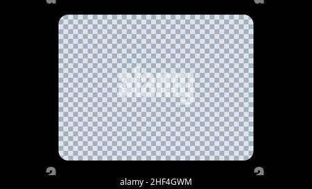 Old cinematic frame, video film strip. Retro vintage tape empty ...