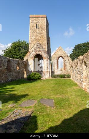 St Margaret's church, Hopton-on-Sea Stock Photo - Alamy