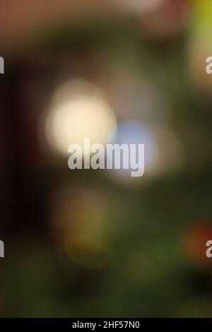 Colorful and cheerful bokeh circles bouncing around the page Stock ...
