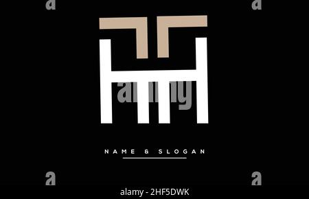 TH, HT Abstract Letters Logo monogram Stock Vector Image & Art - Alamy