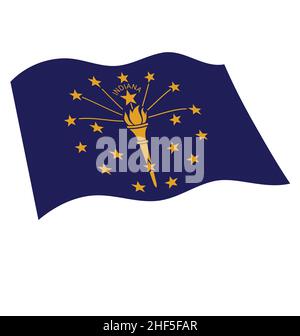 accurate correct flying waving usa flag of united states of america ...