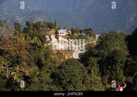Rishyap, a small village and hill station in Kalimpong district of West ...