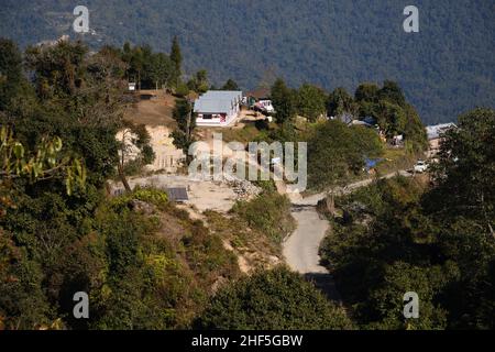 Rishyap, a small village and hill station in Kalimpong district of West ...
