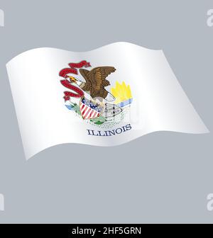 accurate correct flying waving usa flag of united states of america ...