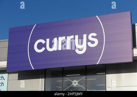 New Currys logo Stock Photo - Alamy