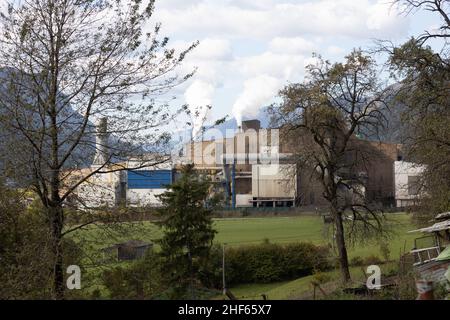The Acroni steel plant in Jesenice, Slovenia, 16.10.2021 Stock Photo ...