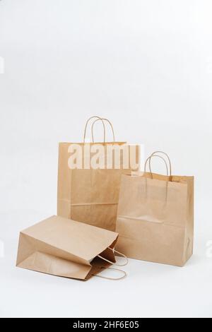 composition of paper bags Stock Photo - Alamy