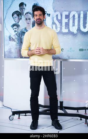 Actor Miguel Angel Munoz attends the 'Sequia' photocall at the RTVE ...