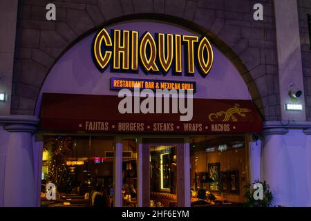 Chiquito restaurant bar & Mexican grill nestles under the modern ...