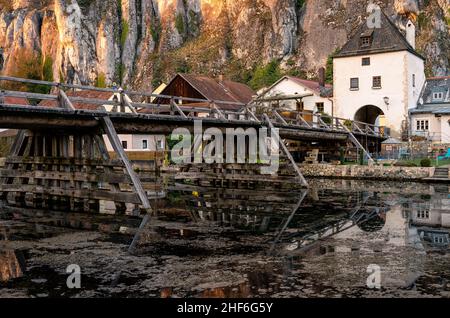 Bridge in Essing Stock Photo - Alamy