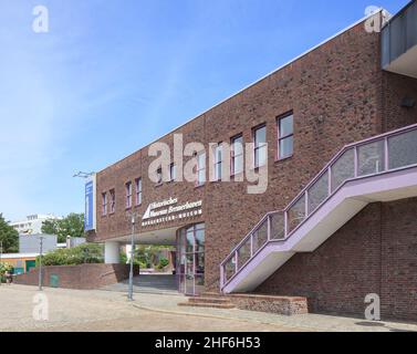 Morgenstern Museum on the Geeste, Bremerhaven, Bremen, Germany, Europe ...
