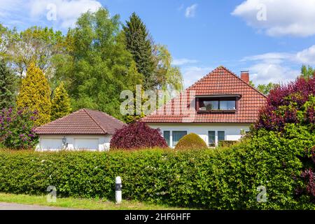 Residential buildings, Ritterhude, Osterholz district, Lower Saxony ...