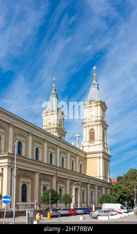 Cathedral of the Divine Saviour in Ostrava city in Czech Republic ...