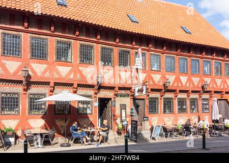 Koege: half-timbered house, restaurant, in Koege, Zealand, Sealand ...