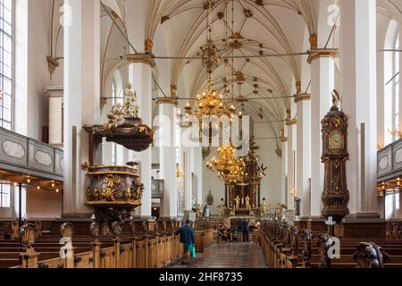 Copenhagen, Koebenhavn: Trinitatis Church (Trinitatis Kirke), in ...