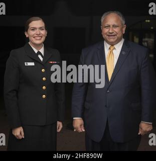 SECNAV Celebrates Navy's 246th Birthday 211013 Stock Photo - Alamy