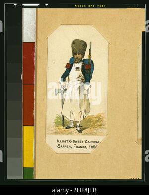 Sapper, France, 1853 Stock Photo - Alamy