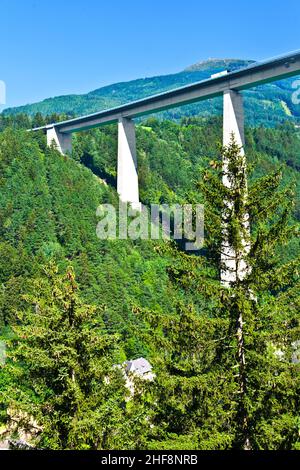 Europe Bridge at Brenner Highway Stock Photo - Alamy