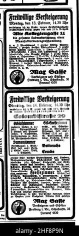 Sasse max freiburger zeitung 1939 02 12 Stock Photo - Alamy
