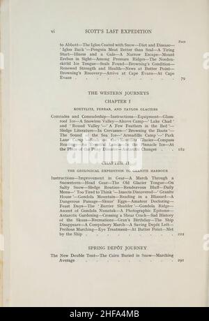 Scott's last expedition (Page x Stock Photo - Alamy