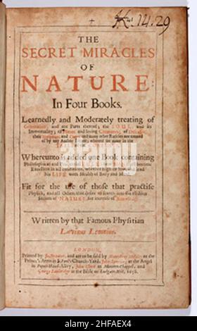 Secret Miracles of Nature Stock Photo - Alamy