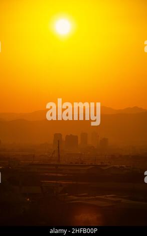 Sunset colors in Cebu Stock Photo - Alamy