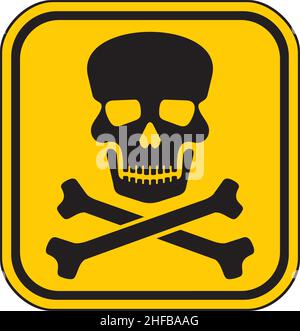 Vector illustration. Vector icon of Radiation Sign with a long shadow ...