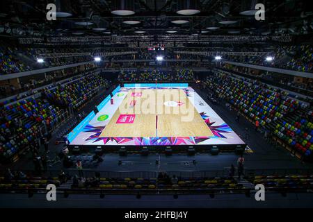 General view inside Copper Box Arena before the BKT EuroCup game ...