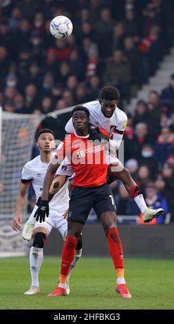 Elijah Adebayo of Luton Town - AFC Bournemouth v Luton Town, Premier ...