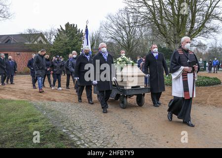 Gelsenkirchen, Germany. 15th Jan, 2022. Matthias Libuda stands at the ...