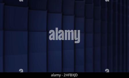 Background with colorful rotating vertical rectangular blocks, loop ...
