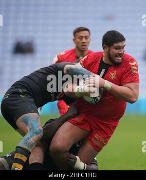 Emmanuel Meafou of Toulouse during the Champions Cup, round of 16 rugby ...