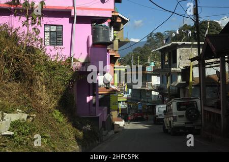 Lava bazaar. Local road, Kalimpong, West Bengal, India Stock Photo - Alamy