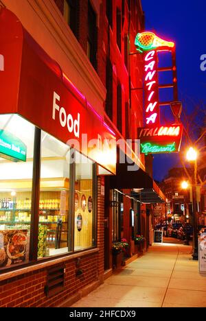Italian restaurant and shop store exterior Goodramgate York North ...