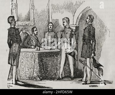 History of Spain. Navarre. First Carlist War (1833-1840). Battle of ...