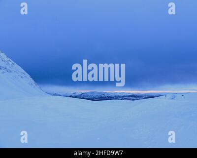 Vassbotndalen is a nature reservat near Talvik in North Norway Stock ...