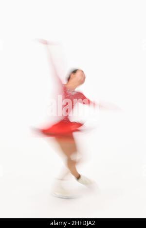 Yasmine Yamada during the ice skating exhibition "Bol On Ice, world ...