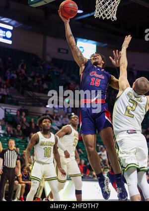 Florida guard Alijah Martin (15) drives against Texas A&M guard Jace ...