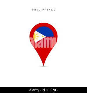 Philippines map and flag in circle. Map of Philippines, Philippines ...
