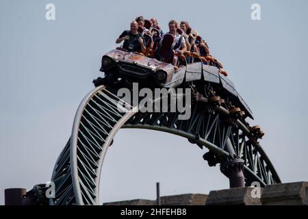 The Alton Towers Intamin Rocket , Also Know as RITA a launched coaster ...