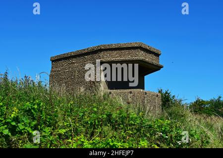 Freiston Shore WWII Pill Box. A short walk along the shore from the We ...
