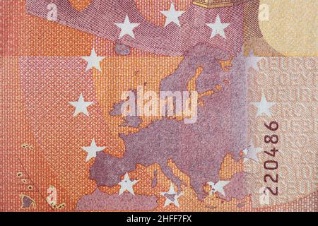 Closeup of 10 euro banknote for design purpose Stock Photo - Alamy