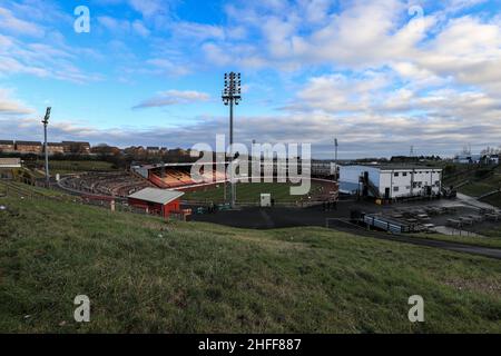 General view inside The Odsal Stadium ahead of today’s game Stock Photo ...