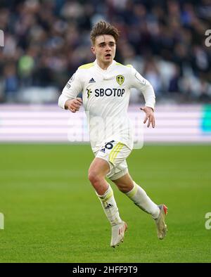 Lewis Bate of Leeds during the Premier League 2 Division 1 match ...