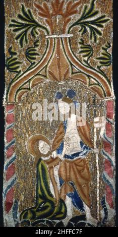 Orphrey Band, England, 1375/1400 Stock Photo - Alamy